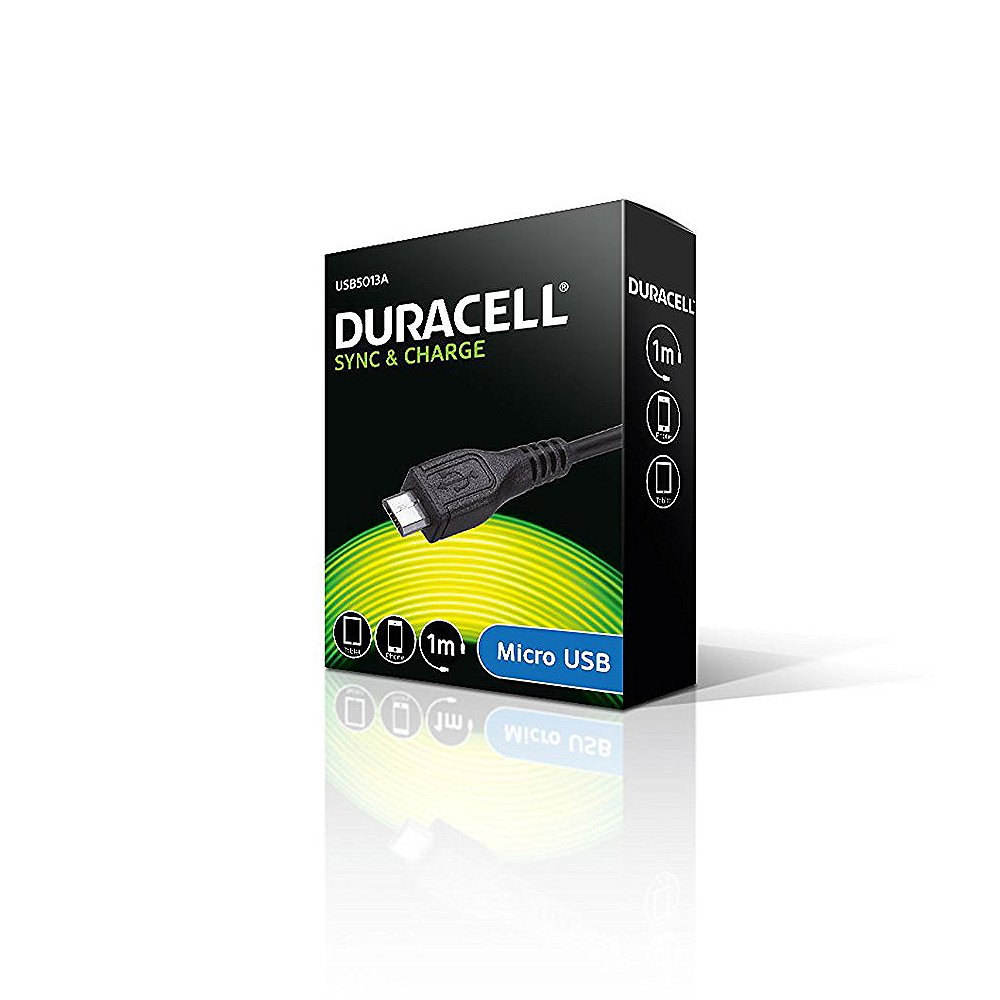 Cabo Duracell Micro Usb 1 Metro | GreenFever Recondicionados