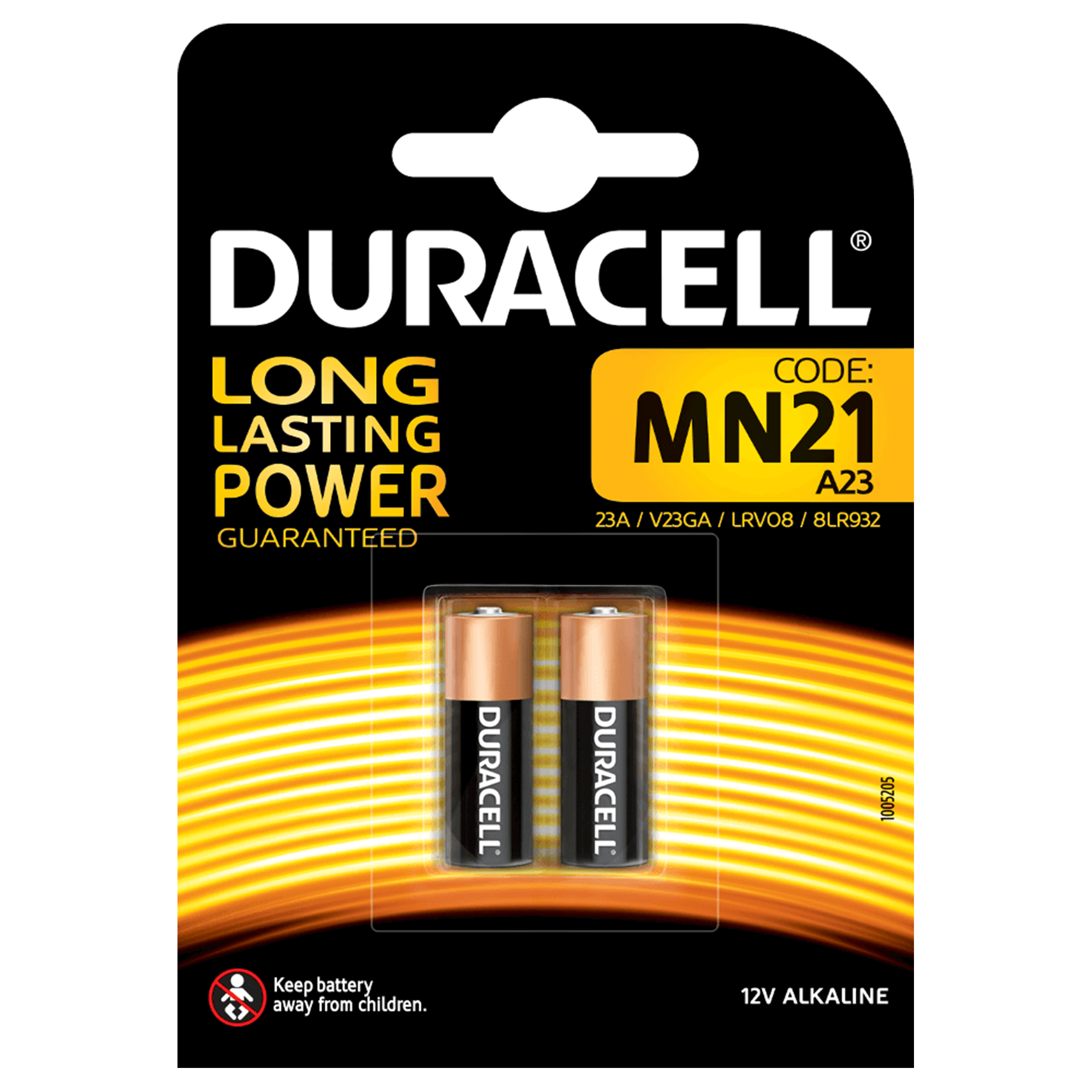 Pilha Duracell 12V (Blister C2 Pilhas) - GreenFever
