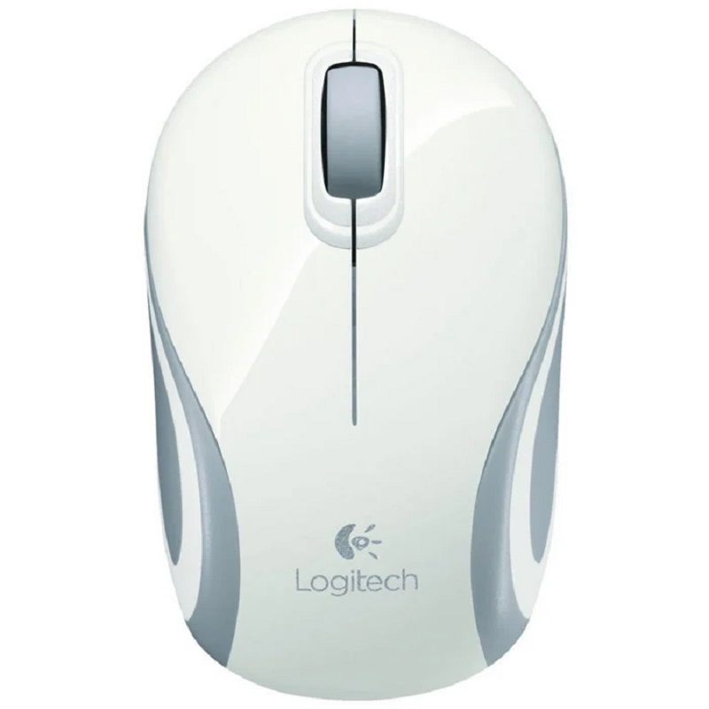 Rato Mini Sem Fios Logitech M187 1000 Dpi Branco - GreenFever